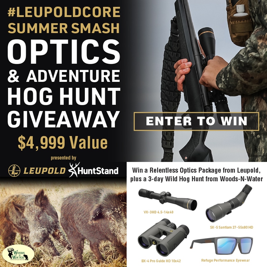 #LeupoldCore Summer Smash: Optics & Adventure Hog Hunt Giveaway - HuntStand